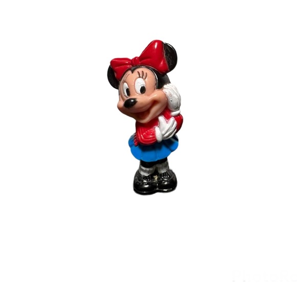 Disney | Toys | Vintage Disney Minnie Mouse Mini Pvc Figure | Poshmark